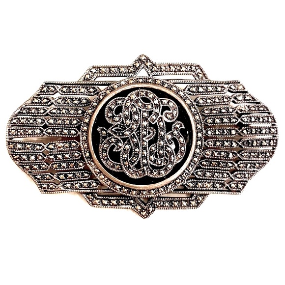 Judith Jack | Jewelry | Vintage Judith Jack Sterling Silver Onyx ...